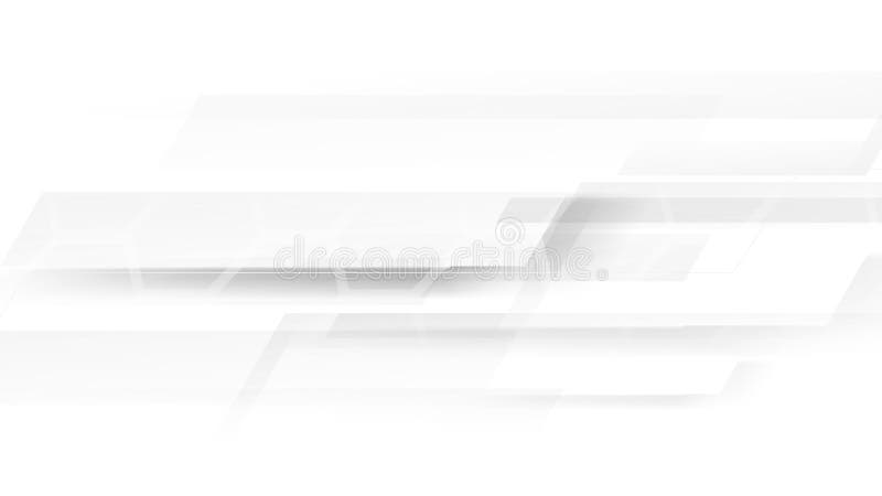 The Abstract White Geometric Shape and High Speed Digital Hi Tech ...