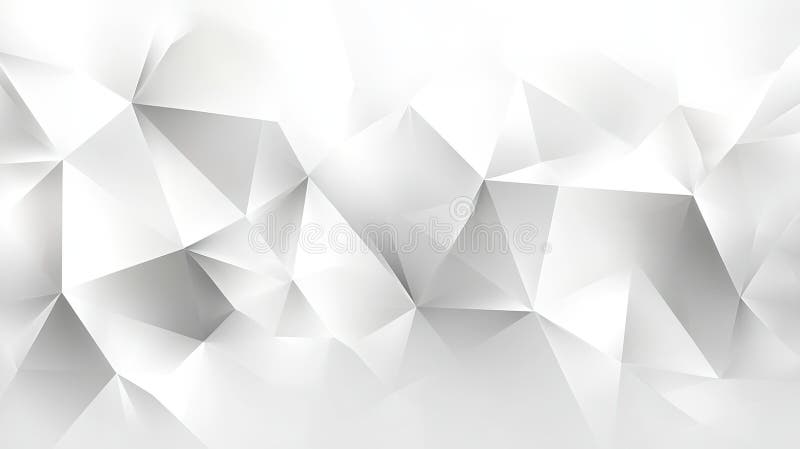 Abstract White Geometric Texture Background Design Stock Illustration ...