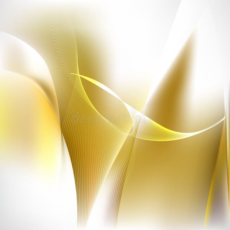 Abstract Wavy Lines Gold White Stock Illustration - Illustration of ... Abstract Wavy Lines Gold White Stock Illustration - Illustration of ...
