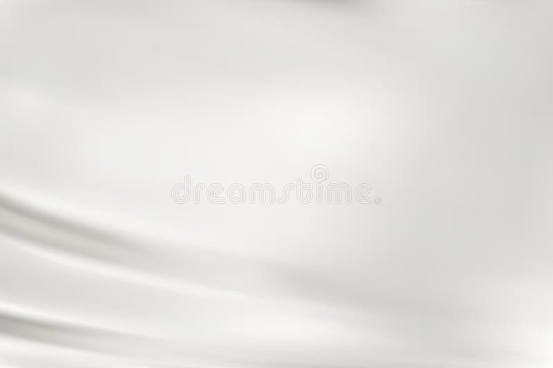 Abstract White Gradient Background. Minimalistic Subtle Wavy Silver ...