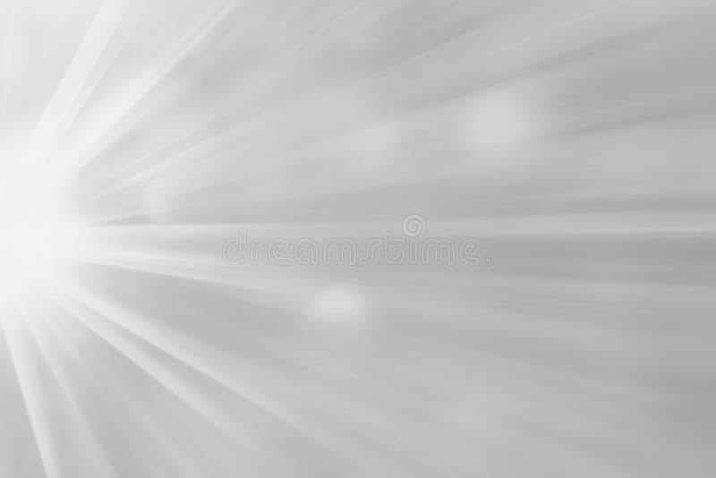 Abstract White Gray Blurred Radiant Sunrise Banner Background Stock ...