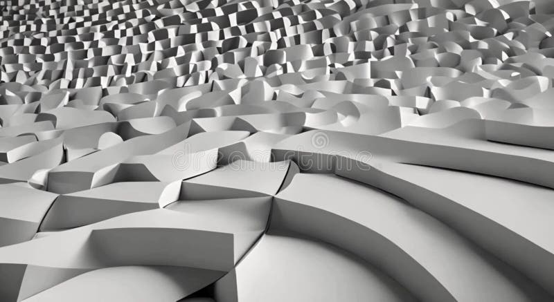 Abstract White and Gray Color Geometric Round Shape Abstract Banner ...