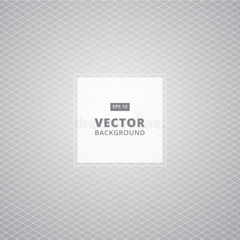 Abstract White and Gray Grid Pattern Background. Vector Stock Vector ...