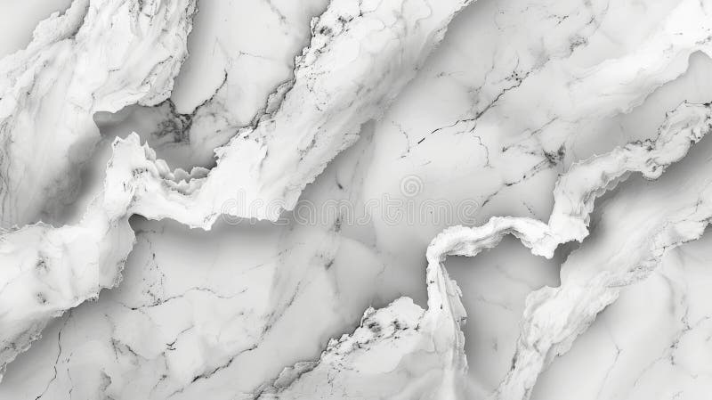 Abstract White and Gray Marble Texture Background with Wavy Patterns ...