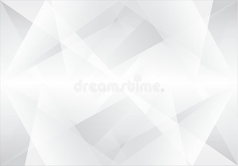 Abstract White and Gray Modern Futuristic Background Stock Vector ...