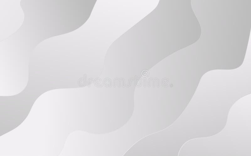 Abstract White Gray Modern Wave Shape Texture and Smooth Soft Color ...