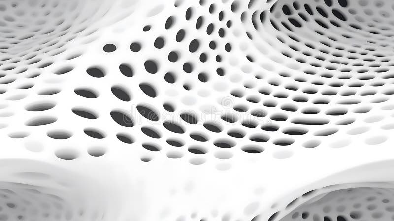Abstract White and Gray Three Dimensional Mesh Pattern Background Stock ...