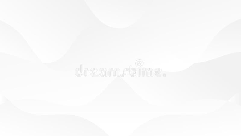 Abstract White and Grey Background with Dynamic Shape Stock ...