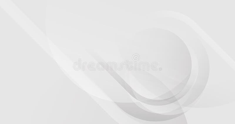 Abstract White and Grey Circle Background. Vector Illustration Stock ...
