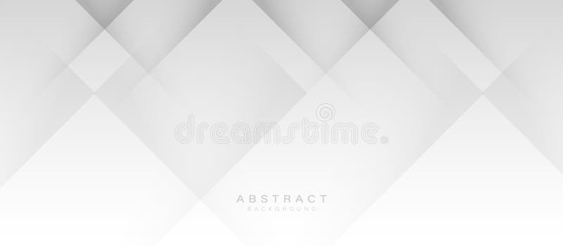 Abstract White and Grey Diagonal Rectangle Shapes Pattern Background ...