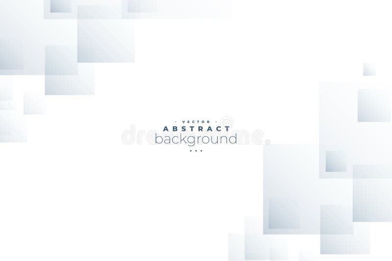 Abstract White and Grey Dynamic Shapes Minimal Background Stock Vector ...