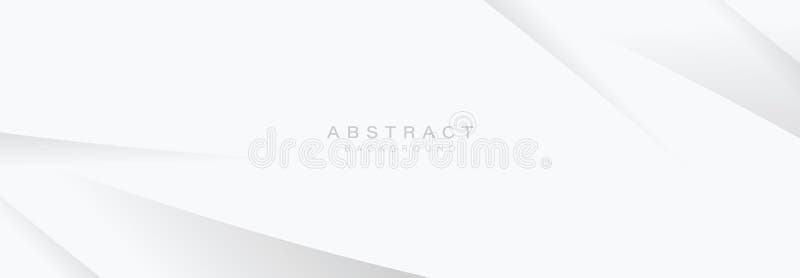 Abstract White and Grey Geometric Shadow Light Background. Minimal ...