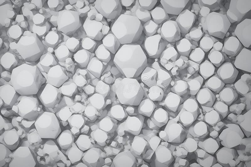 Abstract White and Grey Rock Pattern Background Art Stock Illustration ...