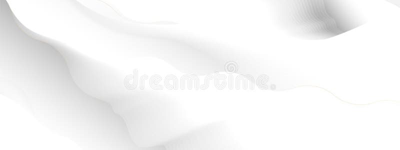 Abstract White and Grey Wavy Smooth and Clean Background. Modern Soft ...
