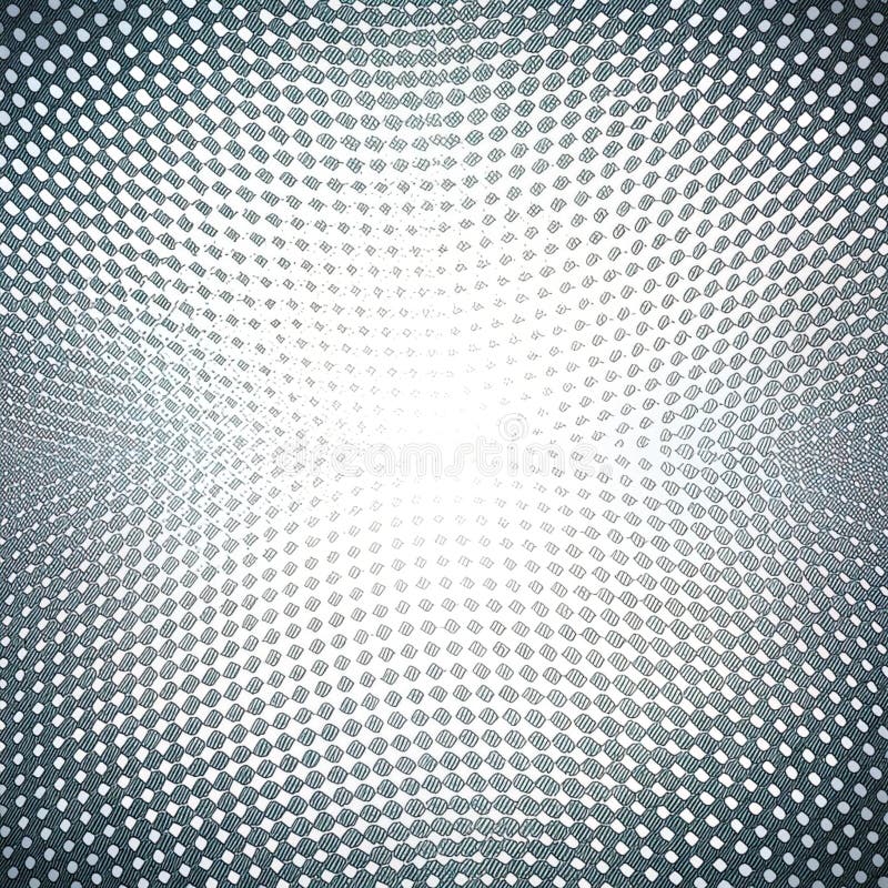 Abstract White Halftone Background, Smooth Dot Texture Stock ...