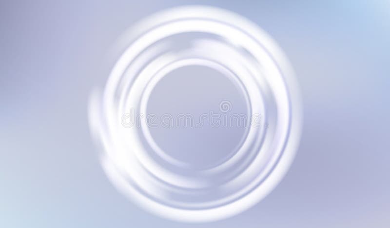 Abstract White Halo Effect. Circular Glow Light Effect Stock Illustration - Illustration of ...