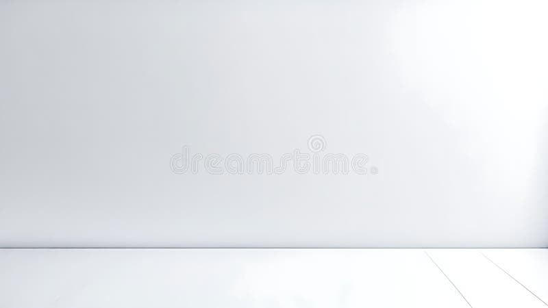 Abstract White Horizontal Background White Clean Walls in an Empty Room ...