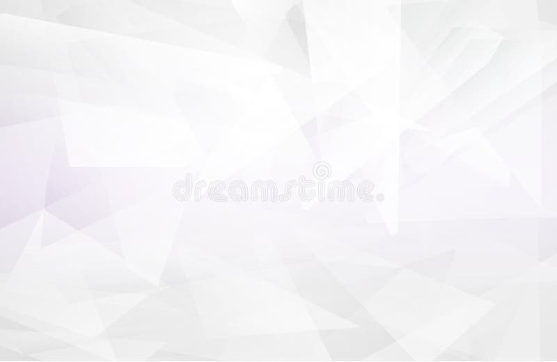 Abstract White Interior Highlights Future. Gray Background, Lowpoly ...