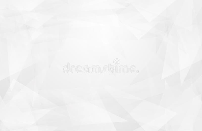Abstract White Interior Highlights Future. Gray Background, Lowpoly ...