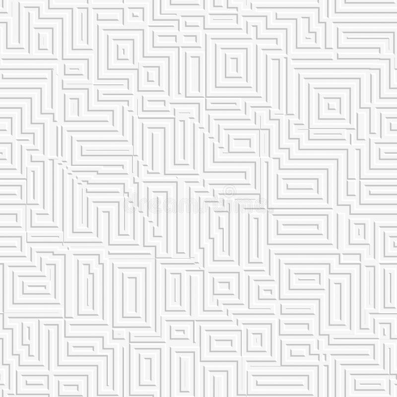 Labyrinth Abstract Seamless Stock Illustration - Illustration of ...