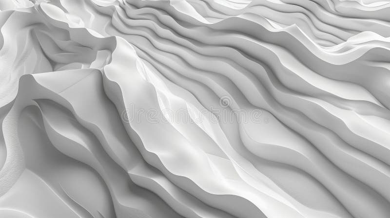 Abstract White Layered Surface Texture Stock Illustration ...