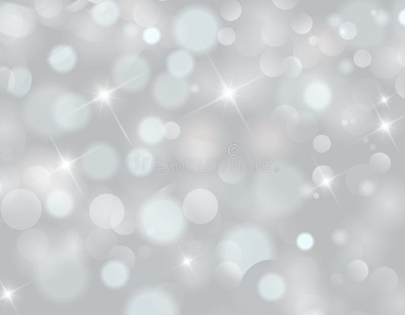 Abstract White Light Bokeh Background Texture Stock Illustration ...