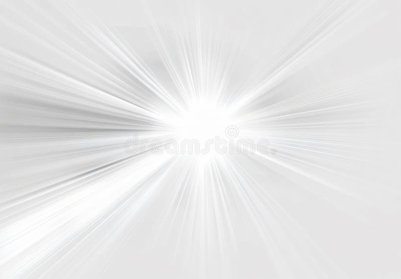 Abstract White Light Burst Radiating Beams High Quality Image Stock ...