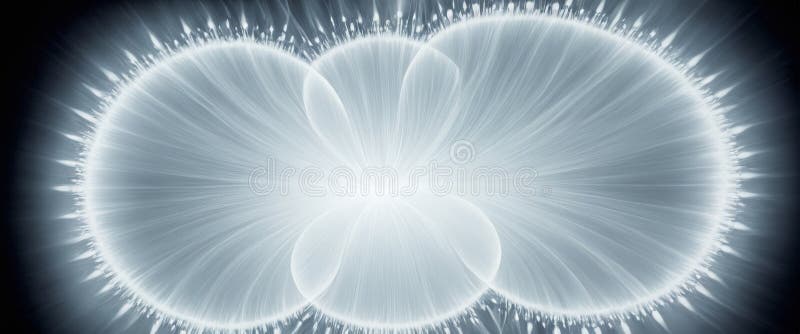 Abstract White Light Wave Pattern Stock Illustration - Illustration of ...