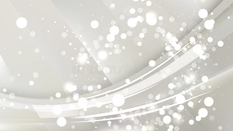 Abstract White Lights Background Image Stock Vector - Illustration of ...