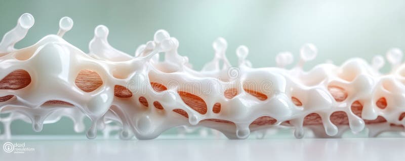 Abstract White Liquid Splatter Macro Close Up Texture Background Image ...