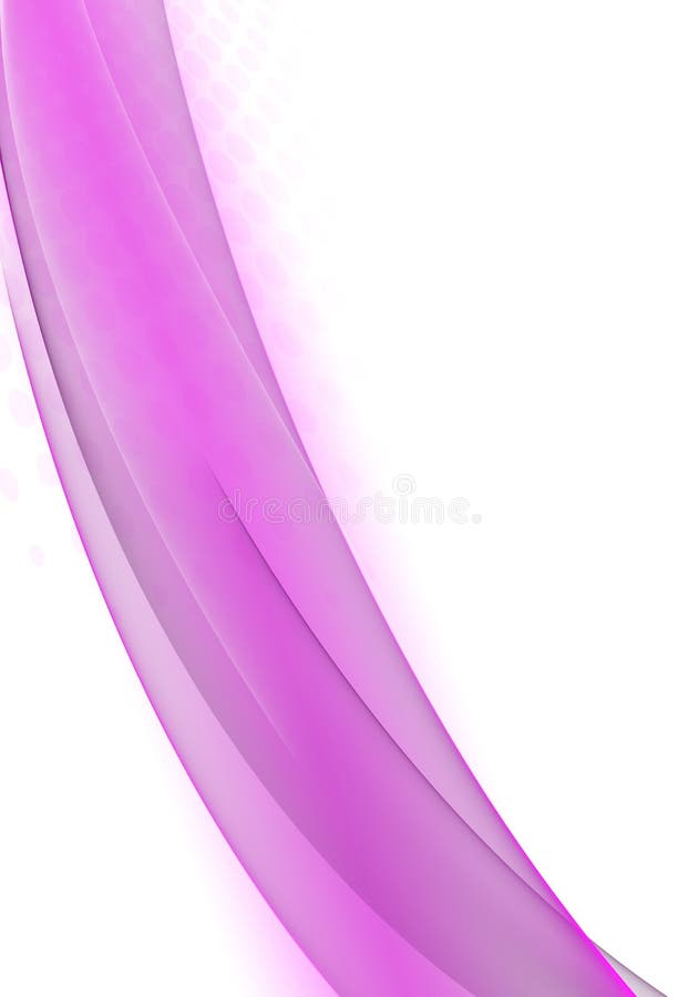 Abstract White and Magenta Background Waves. Bright Abstract Background ...