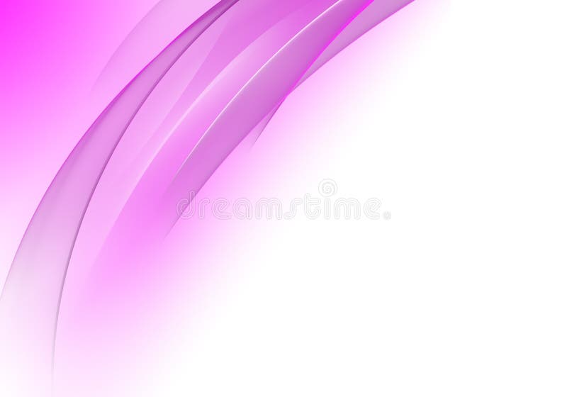 Abstract White and Magenta Background Waves. Bright Abstract Background ...