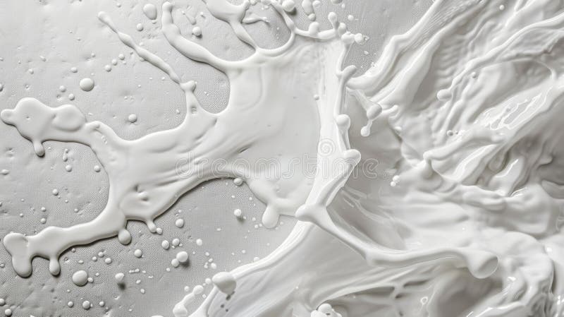 Abstract White Milk Splashes on Textured Background Stock Image - Image ...