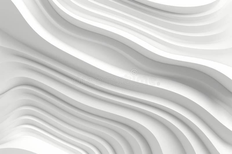 Abstract White Minimalist Design Background, Modern Technology ...