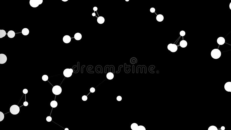 White Molecular Structure with Hexagon Pattern Stock Video - Video of chemistry, development ...