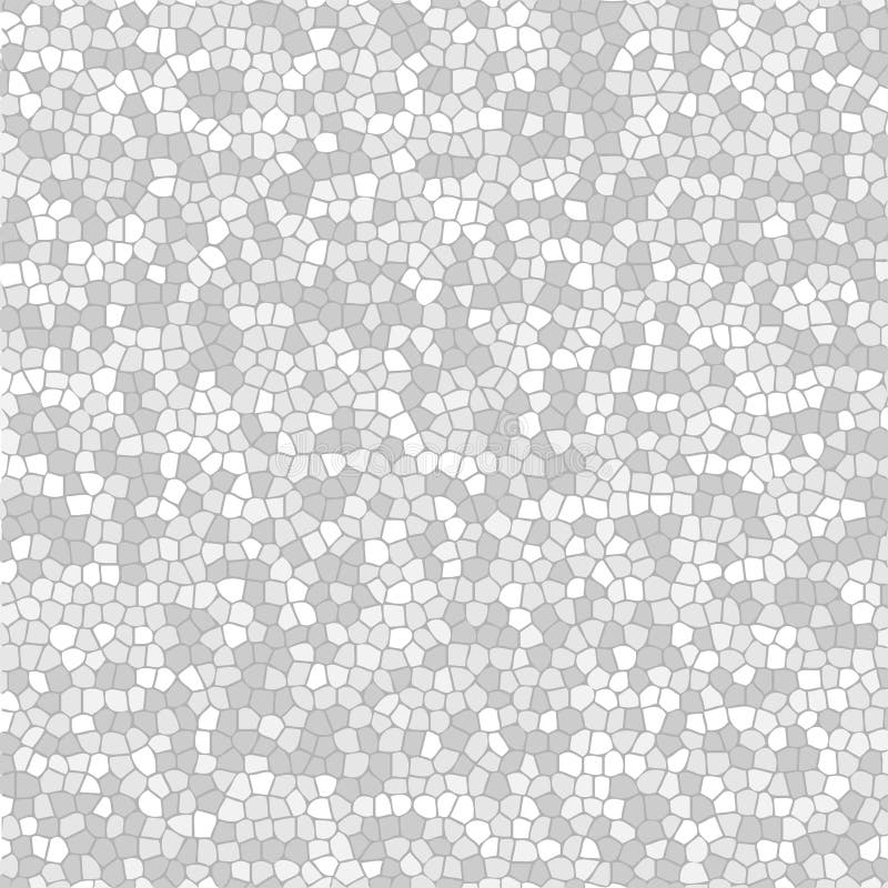 Abstract White Mosaic Background Texture Stock Vector - Illustration of ...