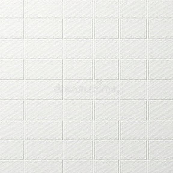 Abstract White Mosaic Tile Wall Backdrop Uniform Pattern, Subtle Grout ...