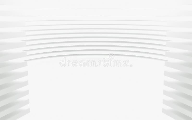 Abstract White Panels with Copyspace for Text. 3D Render Stock ...