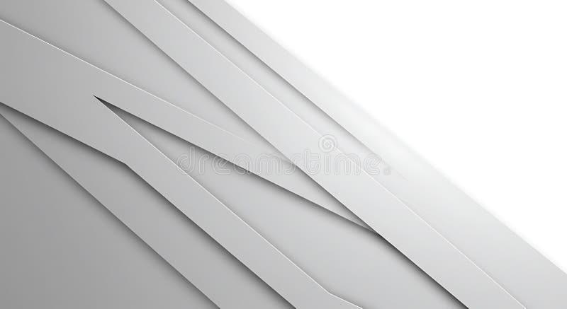Abstract White Paper Layers Diagonal Lines Background Stock ...