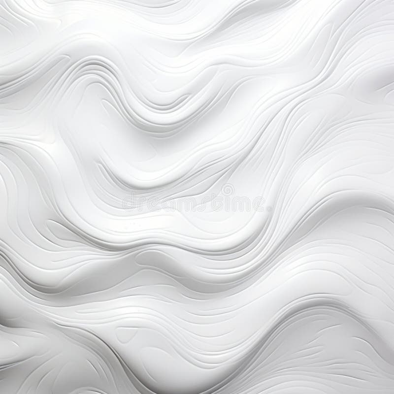 Abstract White Paper Wave Curve Lines Design, Luxury Texture with ...