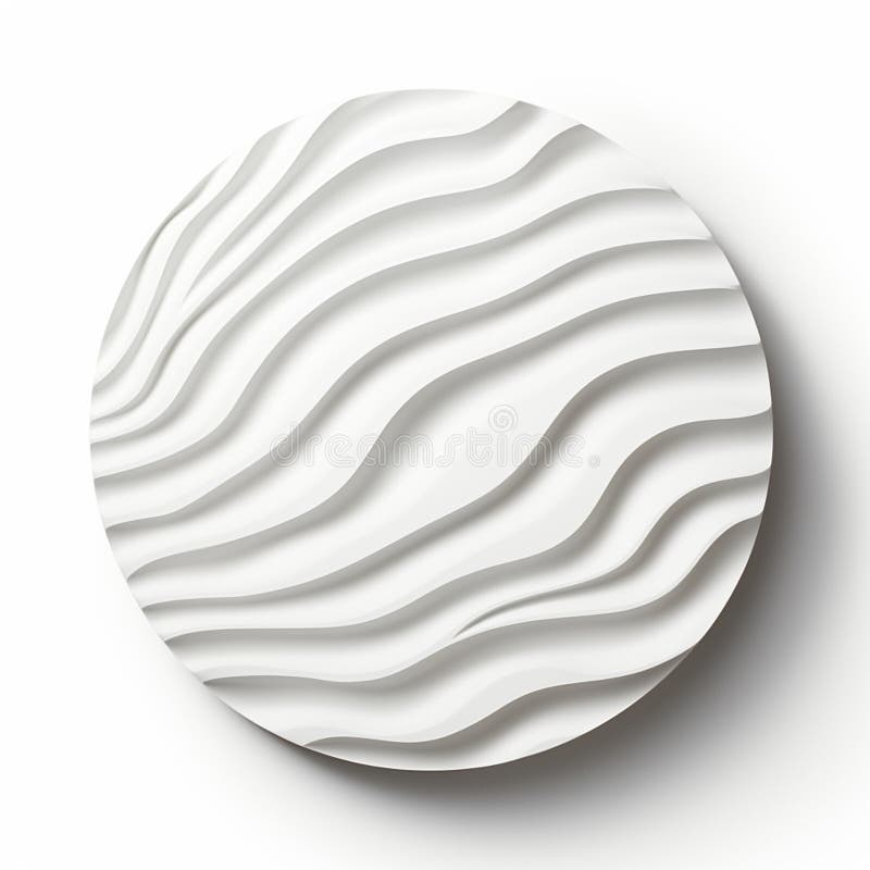 Abstract White Paper Wave Curve Lines Design, Luxury Texture with ...