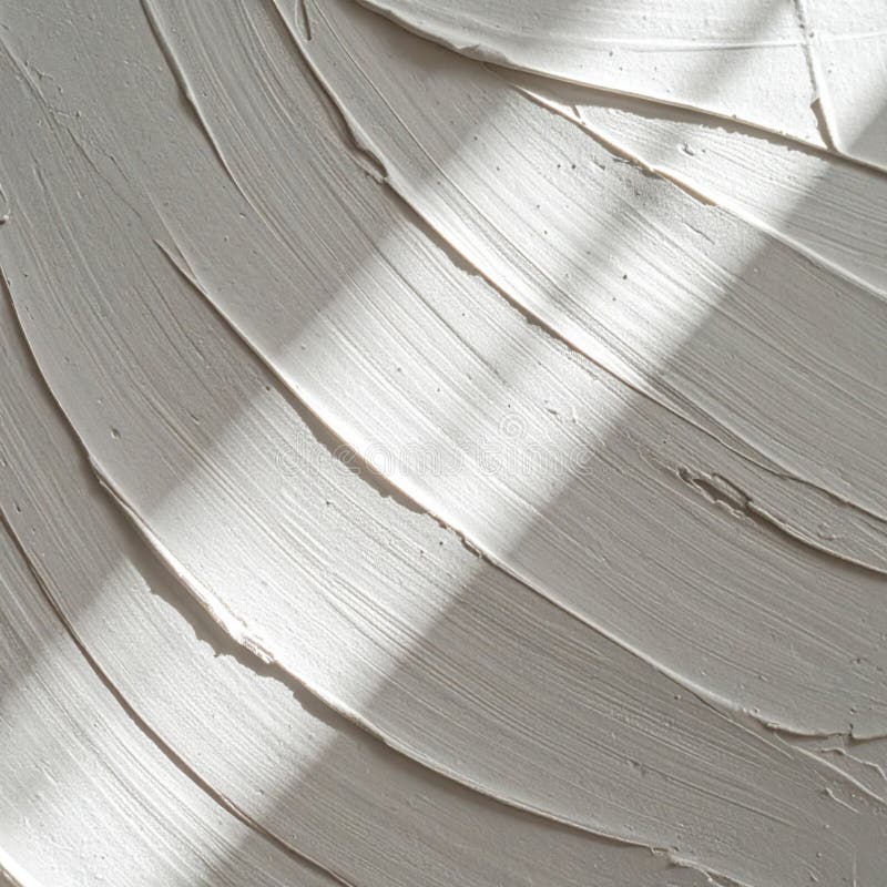 Abstract White Plaster Texture with Sunlight Shadow Decorative Material ...
