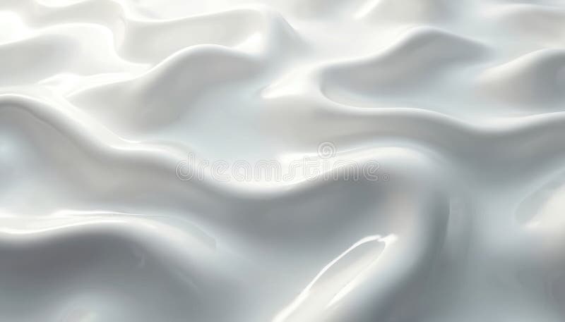 Abstract White Plastic Texture Background. Molded Meld Elastic Balloon ...