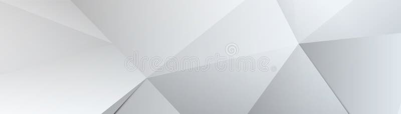 Abstract White Polygonal Pattern Background. Modern Minimal Trendy ...