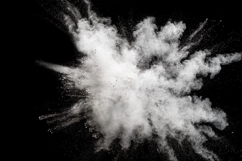 Abstract White Powder Explosion. Stock Image - Image of holi, explosive ...