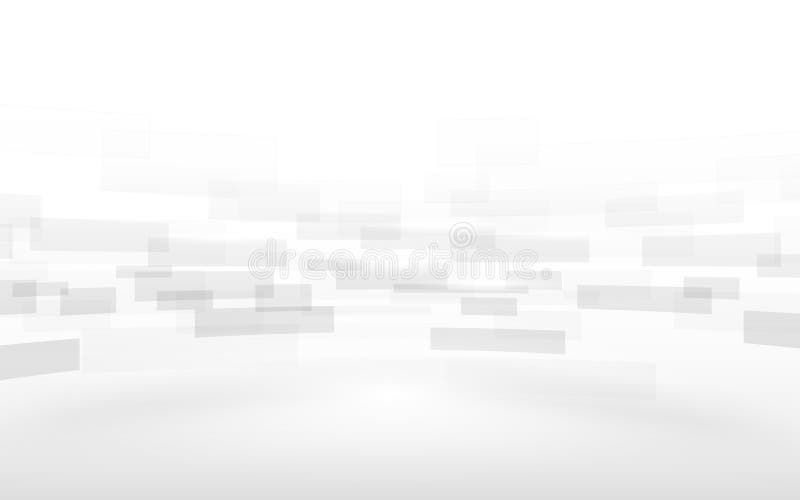 Abstract White Rectangles Motion Background. Vector Design Stock Vector ...