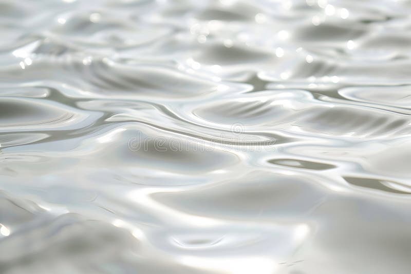 Abstract White Ripples: Water-Like Texture Background Stock ...