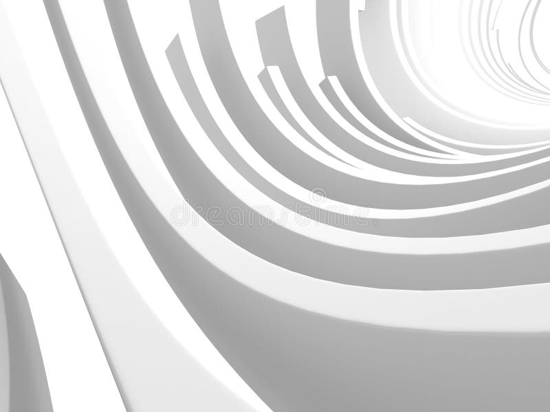 Abstract White Round Circles Pattern Background Stock Illustration ...