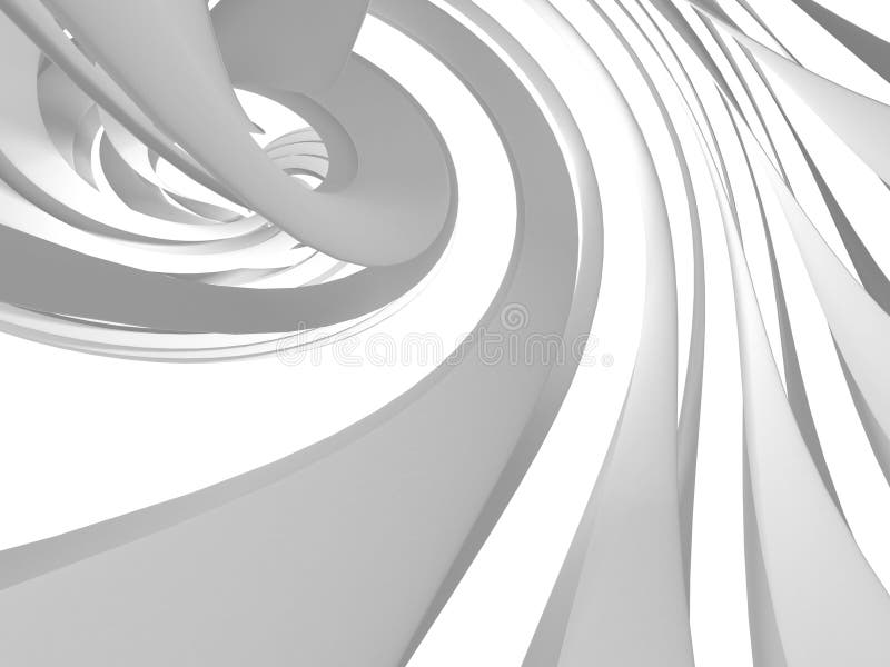 Abstract White Round Circles Pattern Background Stock Illustration ...