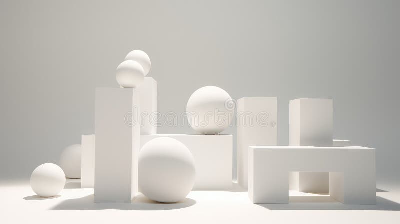 Abstract White Shadow Background Stock Illustration - Illustration of ...